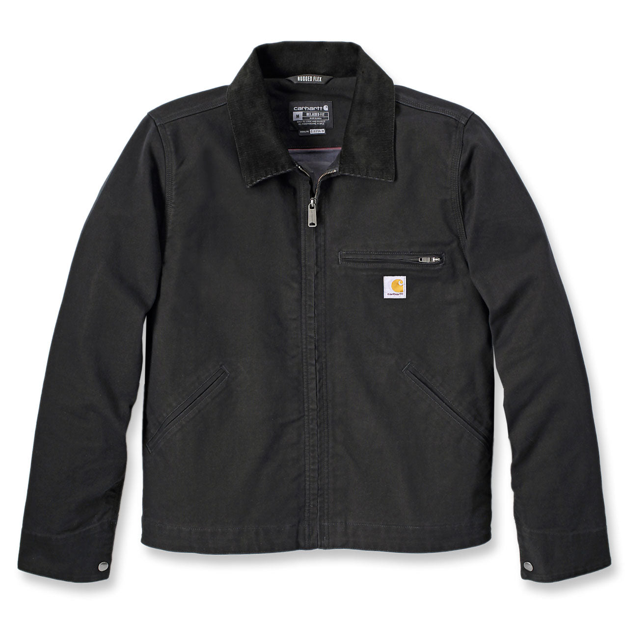 RE-ENGINEERED DUCK DETROIT JACKET Black